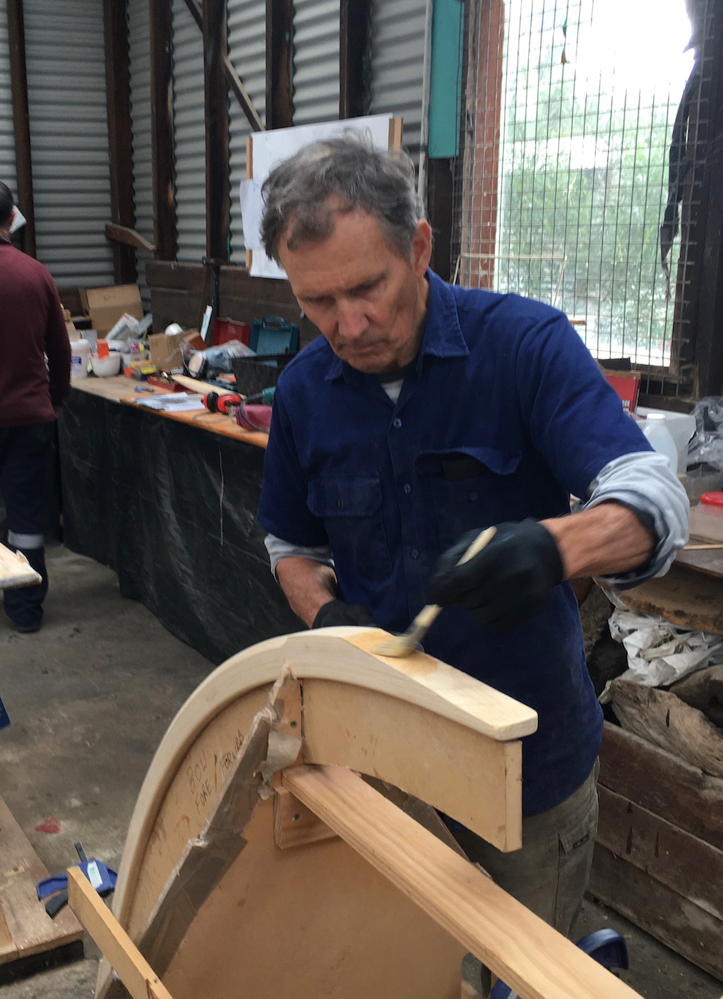 Day 45, Glueing the Keelson Boat 2 – Building Blog